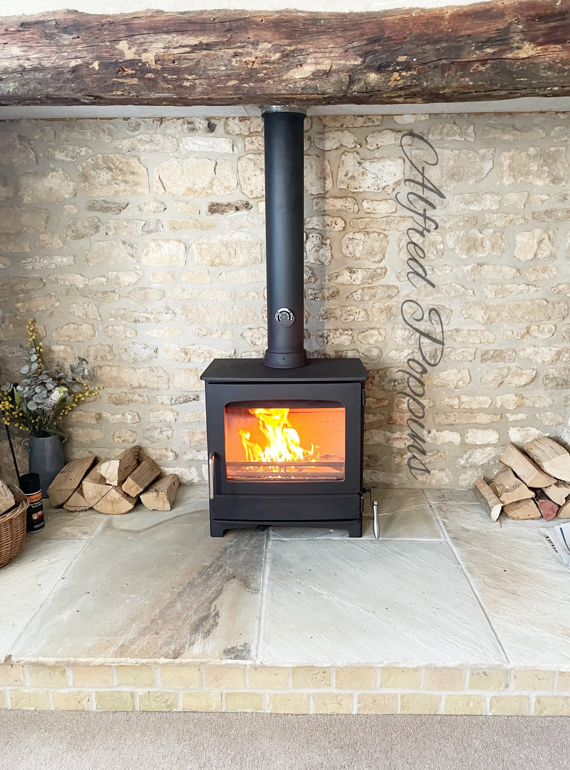 The new Fireview range of stoves from Woodwarm - Alfred Poppins